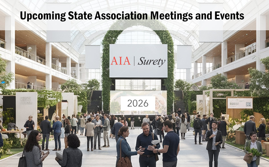 Upcoming State Association Meetings and Events - AIA Bail Bond Surety